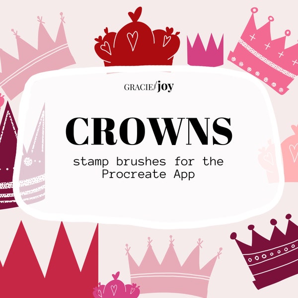 Crown Stamp - Etsy