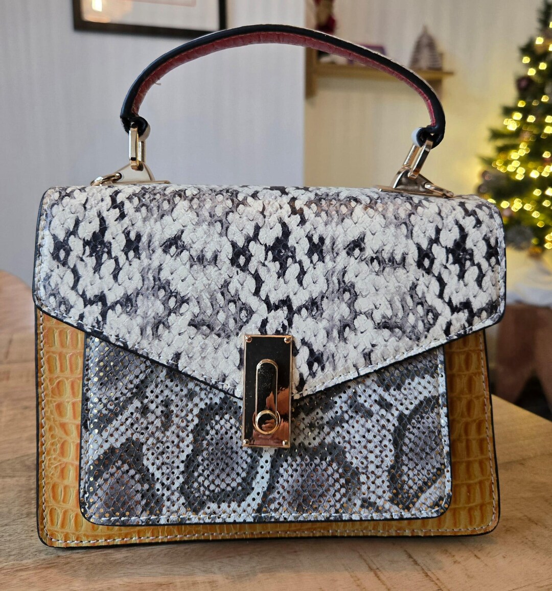 A Unique, Original and Authentic Patchwork Handbag Combining Different ...