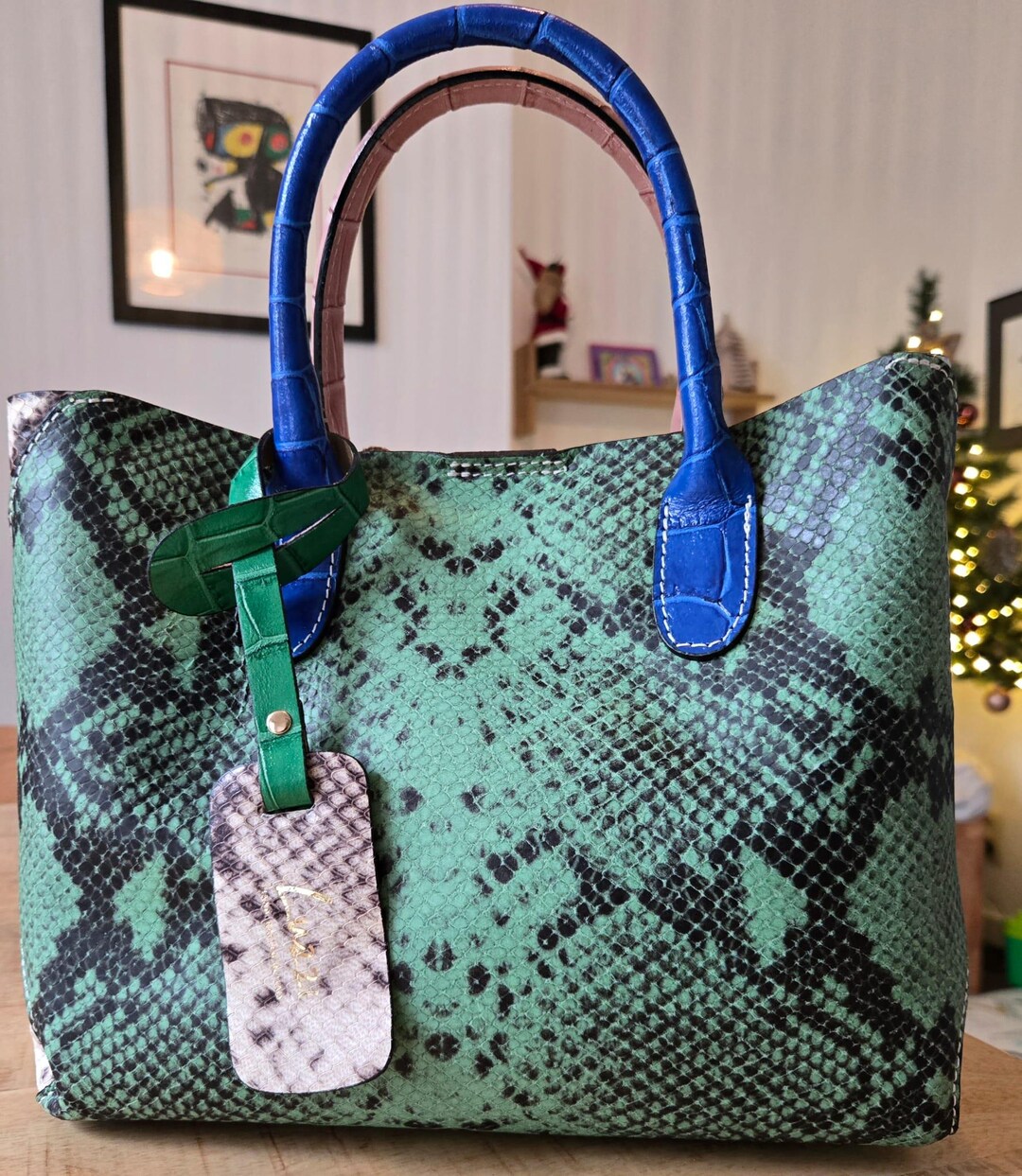 A Unique, Original and Authentic Patchwork Handbag Combining Different ...