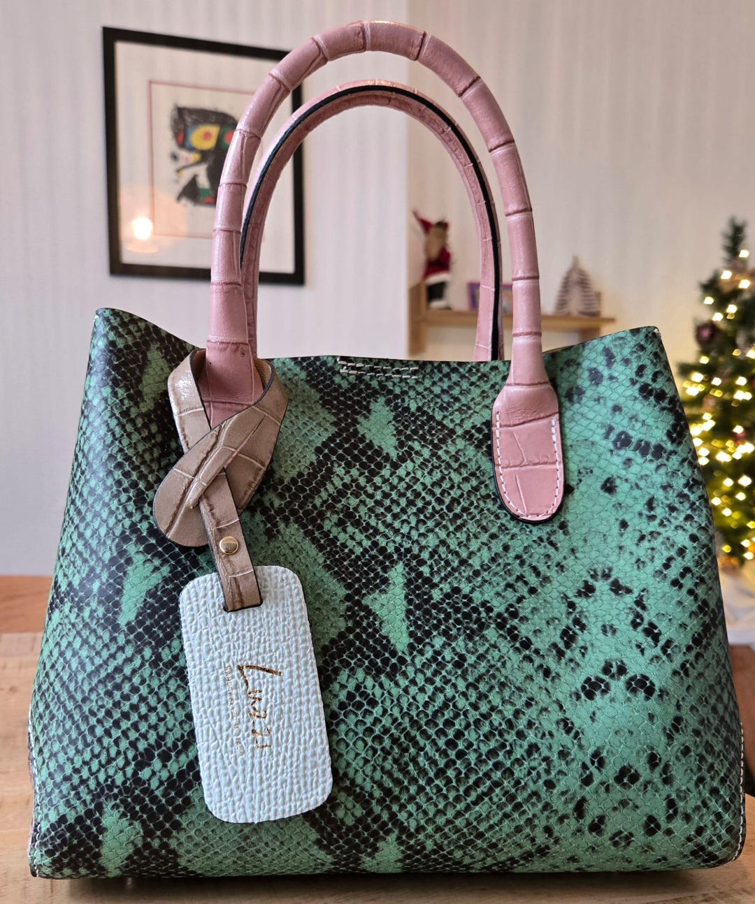 A Unique, Original and Authentic Patchwork Handbag Combining Different ...