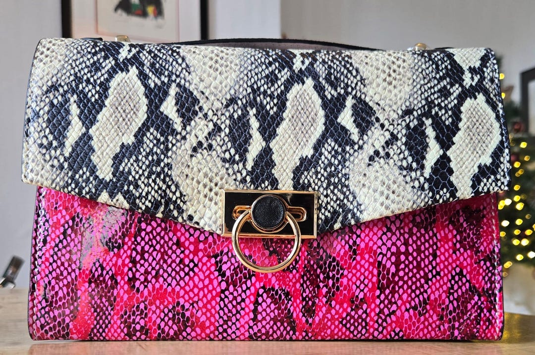 A Unique, Original and Authentic Patchwork Handbag Combining Different ...