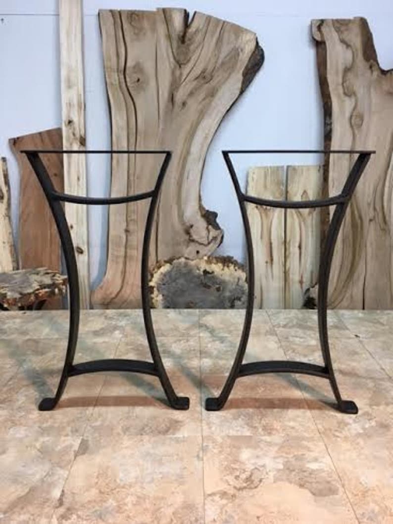 28 Inch Tall Steel Golden Gate Sofa Table Base Set! Part #L-157 - Etsy