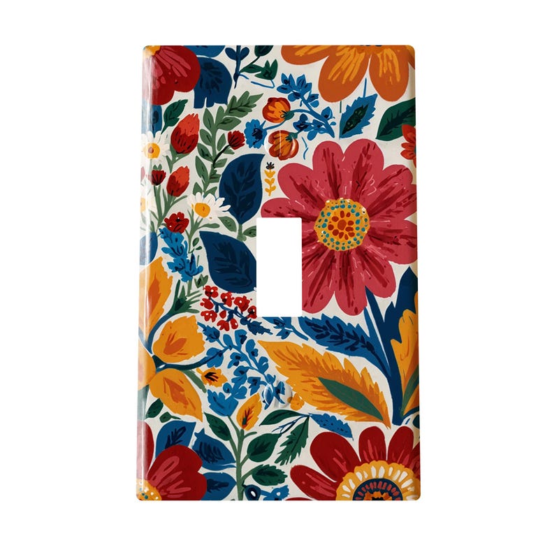 Folk Switch Cover - Etsy
