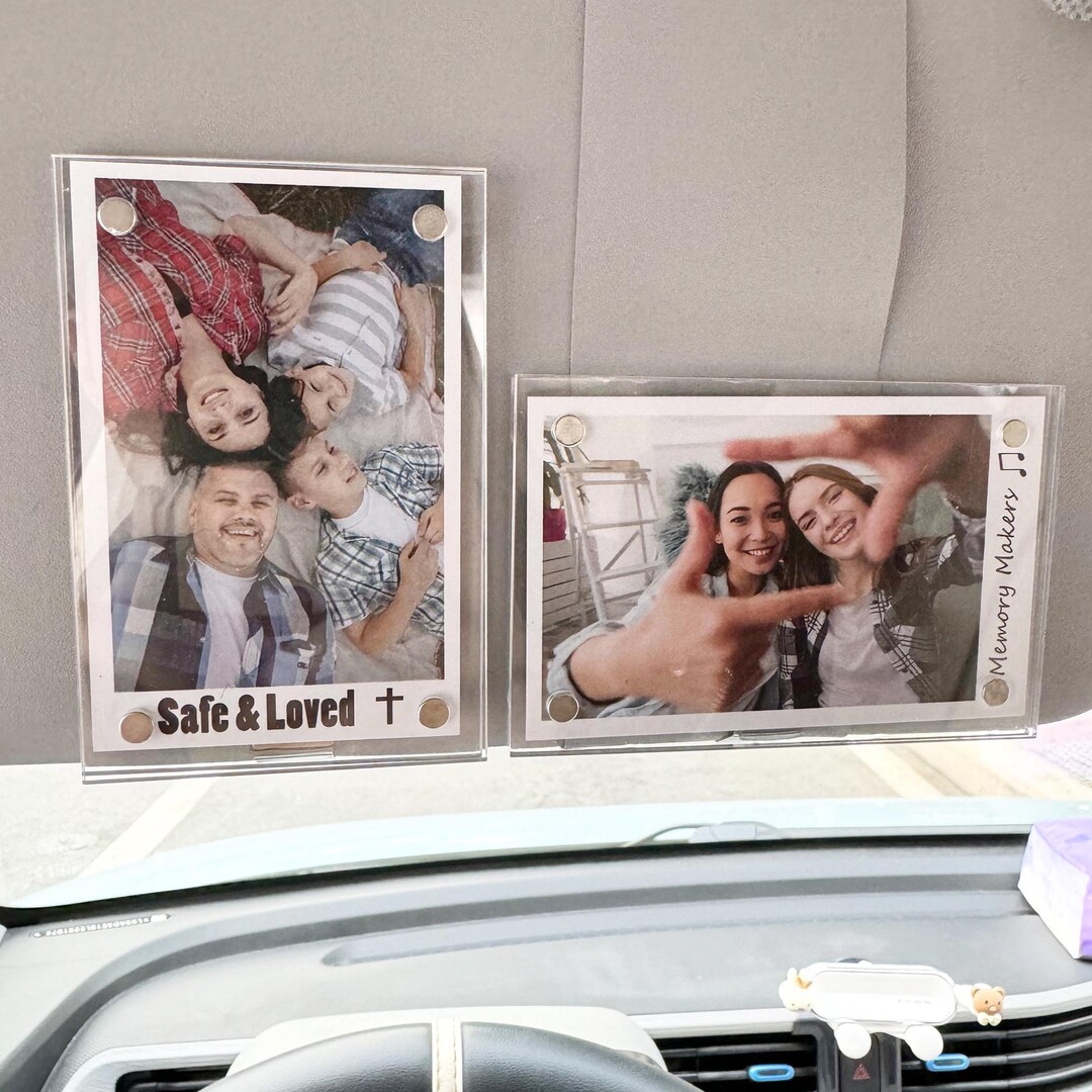 Personalized Sun Visor Photo Clip, Photo Car Visor Clip, Car ...