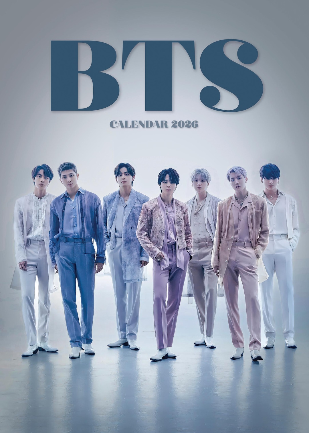 BTS 2026 A3 Calendar - Etsy UK
