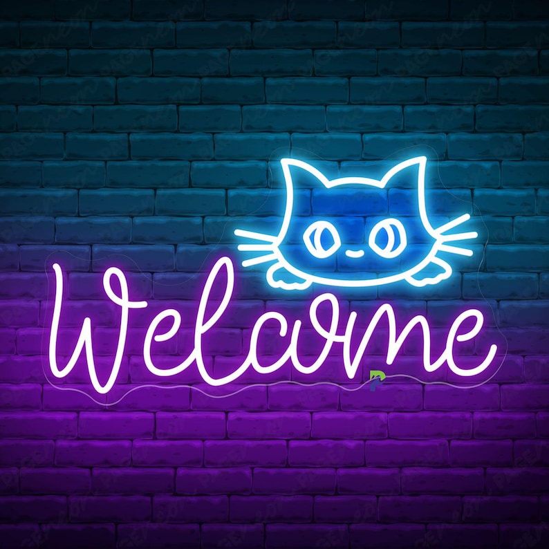 Custom Pet Neon Sign - Pets Neon Sign - Personalized Pet LED Sign - LED ...