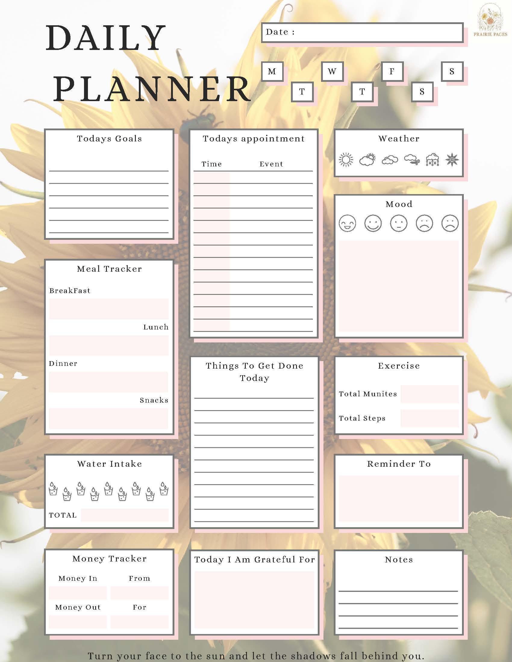 Minimalist Life Organizer Bundle – Daily, Weekly, and Cleaning ...