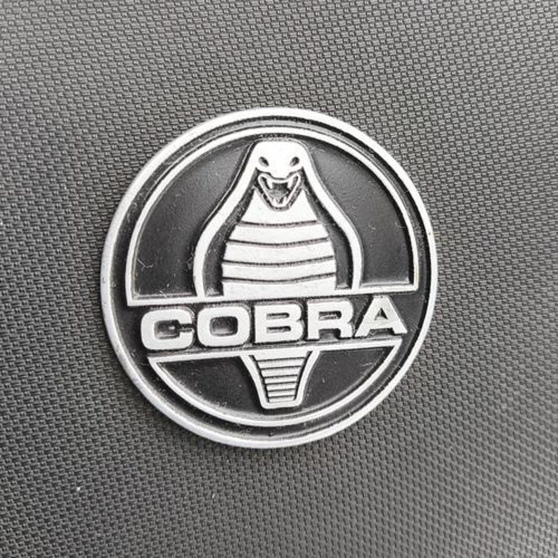 Vintage Shelby Cobra Rear Badge Emblem Placca Plate 5cm - Etsy