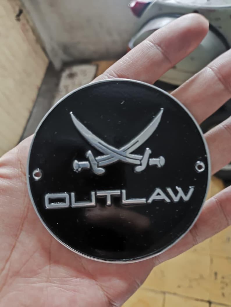 Vintage Outlaw Badge 356 Porsche Emblem Placca Plakette - Etsy