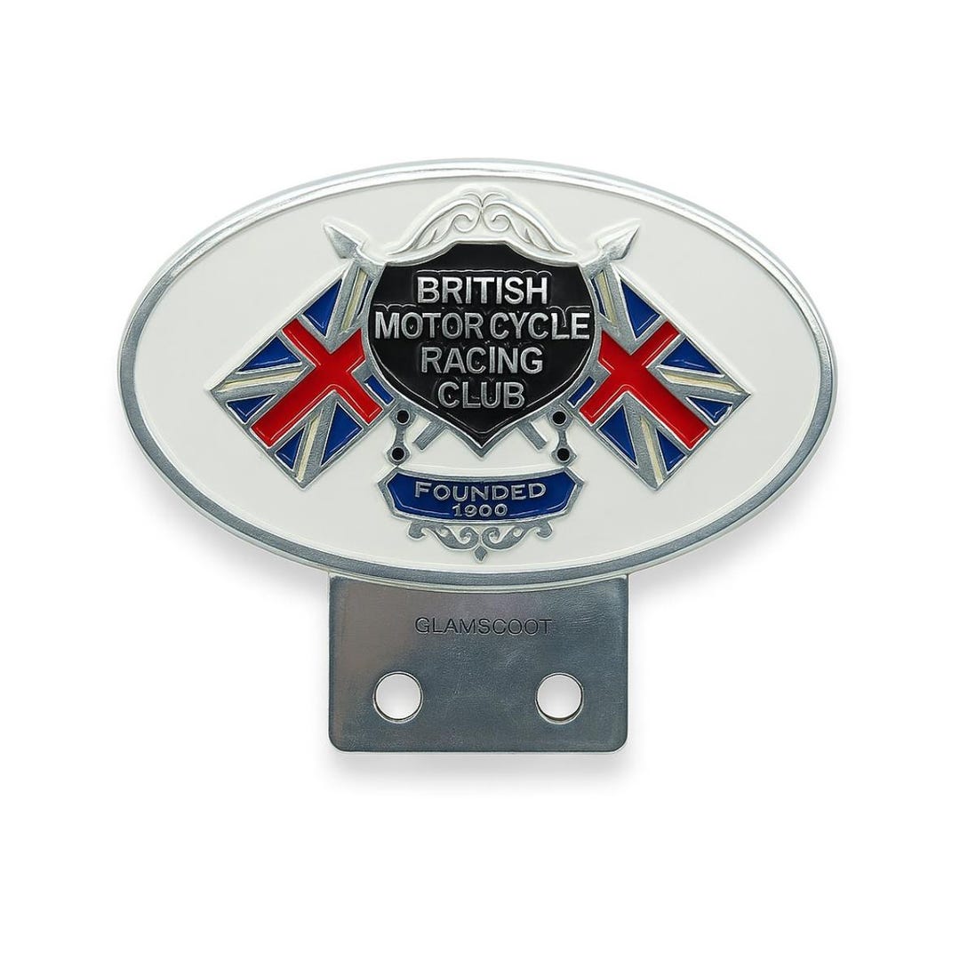 Vintage British Motorcycle Racing Club Alloy Badge: Norton Triumph ...