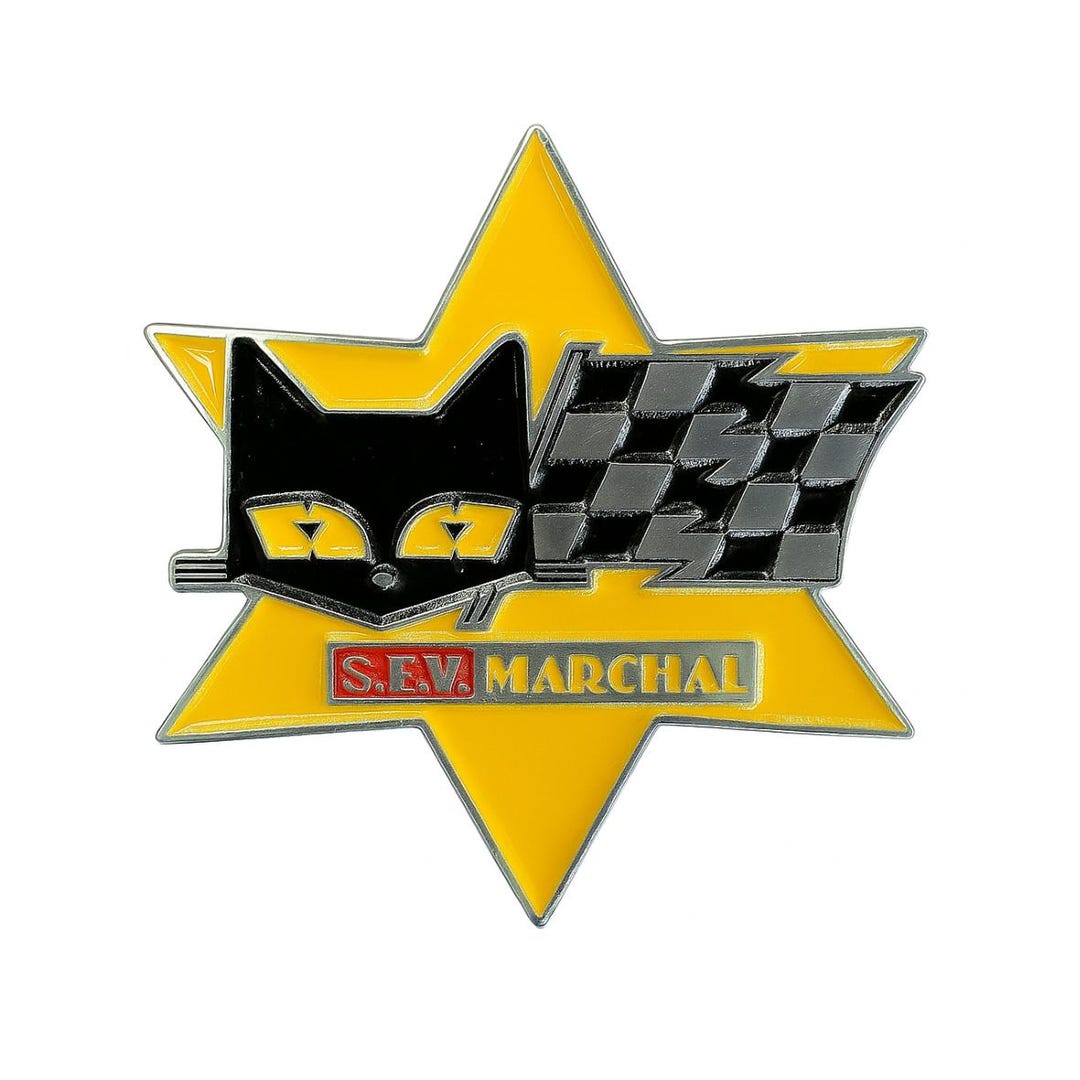 Vintage Logo Sev Marchall Logo Car Badge Vespa Lambretta VW Emblem - Etsy
