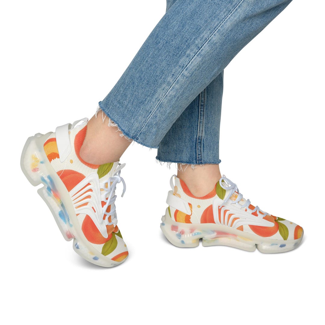 Stylish Women's Mesh Sneakers - Fruity Fashion Footwear for Active Days ...
