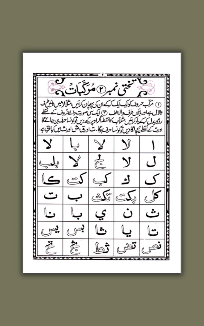 Noorani Qaida – Arabic Learning Book | Beginners Tajweed | Digital PDF ...