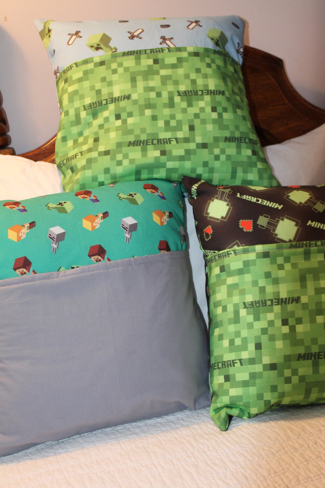 Minecraft Pillow, Pocket Pillow, Book Pillow, Bedtime Pillow, Pillow ...