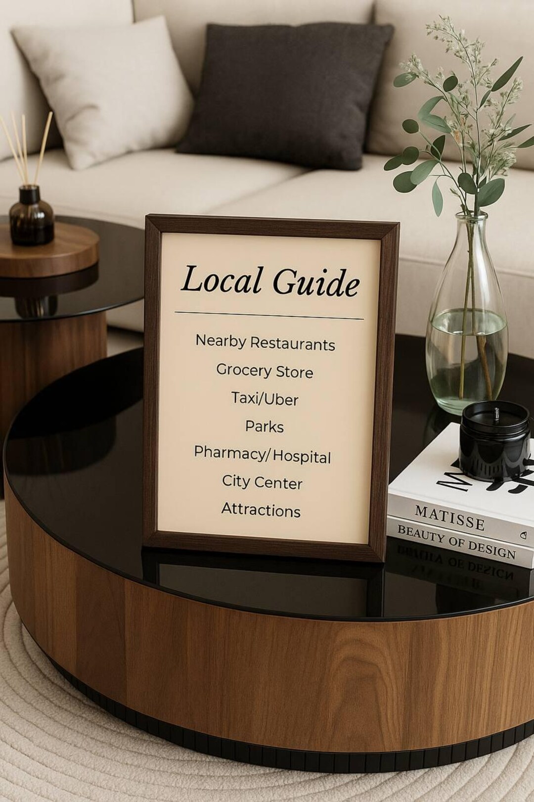 Local Guide Printable | Editable Airbnb Guest Info - Etsy