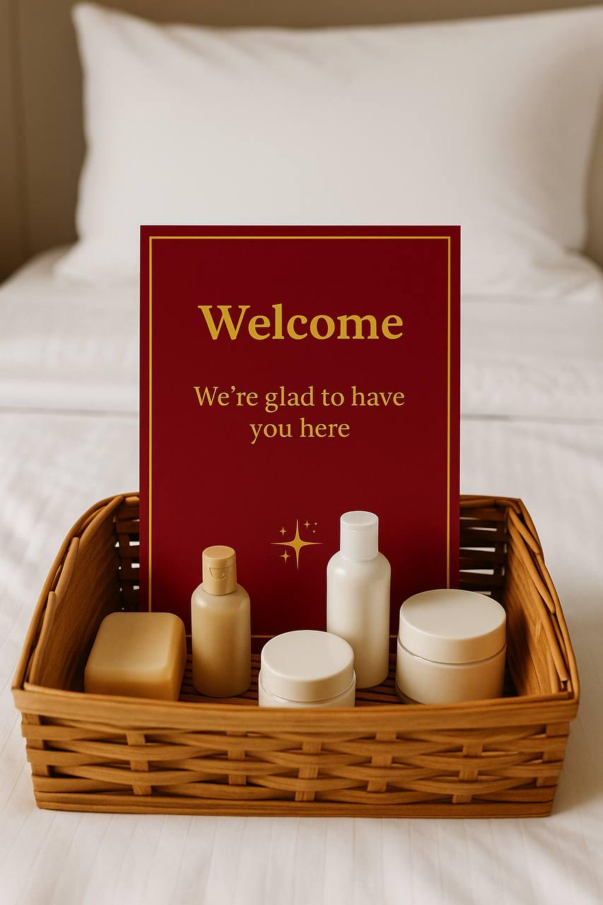 Welcome Sign Printable, Elegant Airbnb Guest House Decor, Digital ...