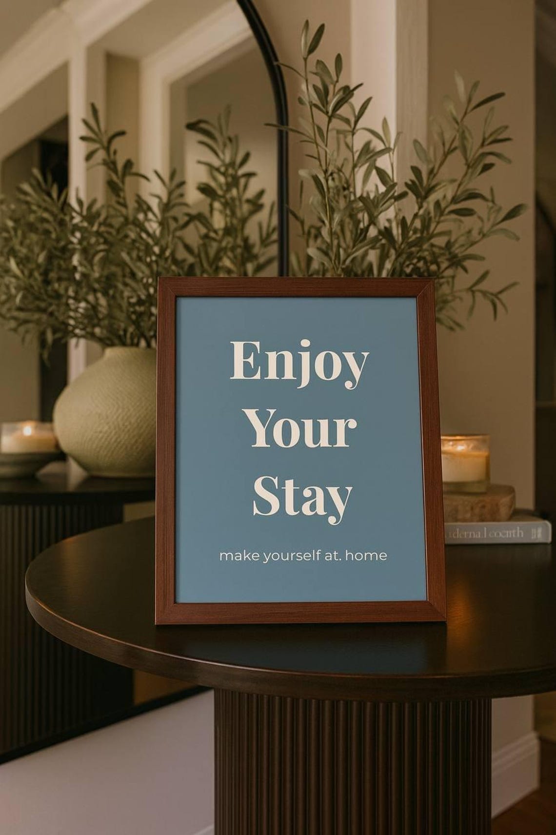 Enjoy Your Stay Sign Printable - Etsy