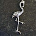 Sterling Silver Original Flamingo Pendant on a Sterling Silver Chain ...