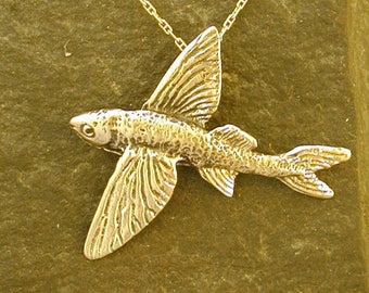 Gold Flying Fish - Etsy