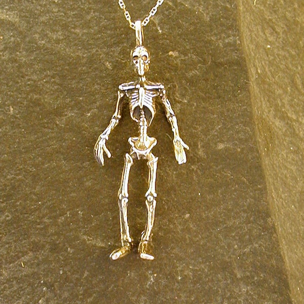 Skeleton Pendant - Etsy