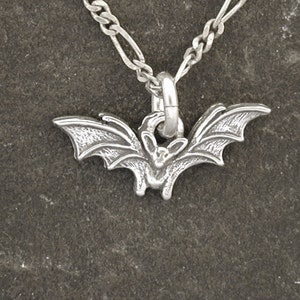 Sterling Silver Bat on a Sterling Silver Chain - Etsy