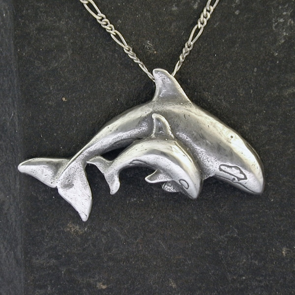 Orca Pendant - Etsy