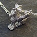 Sterling Silver Griffin Pendant on a Sterling Silver Chain. - Etsy