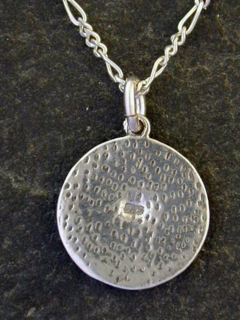 Sterling Silver Sun Pendant on a Sterling Silver Chain. - Etsy