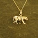 14K Gold Cougar, Catamount, Puma, Panther, Mountain Lion Pendant on ...