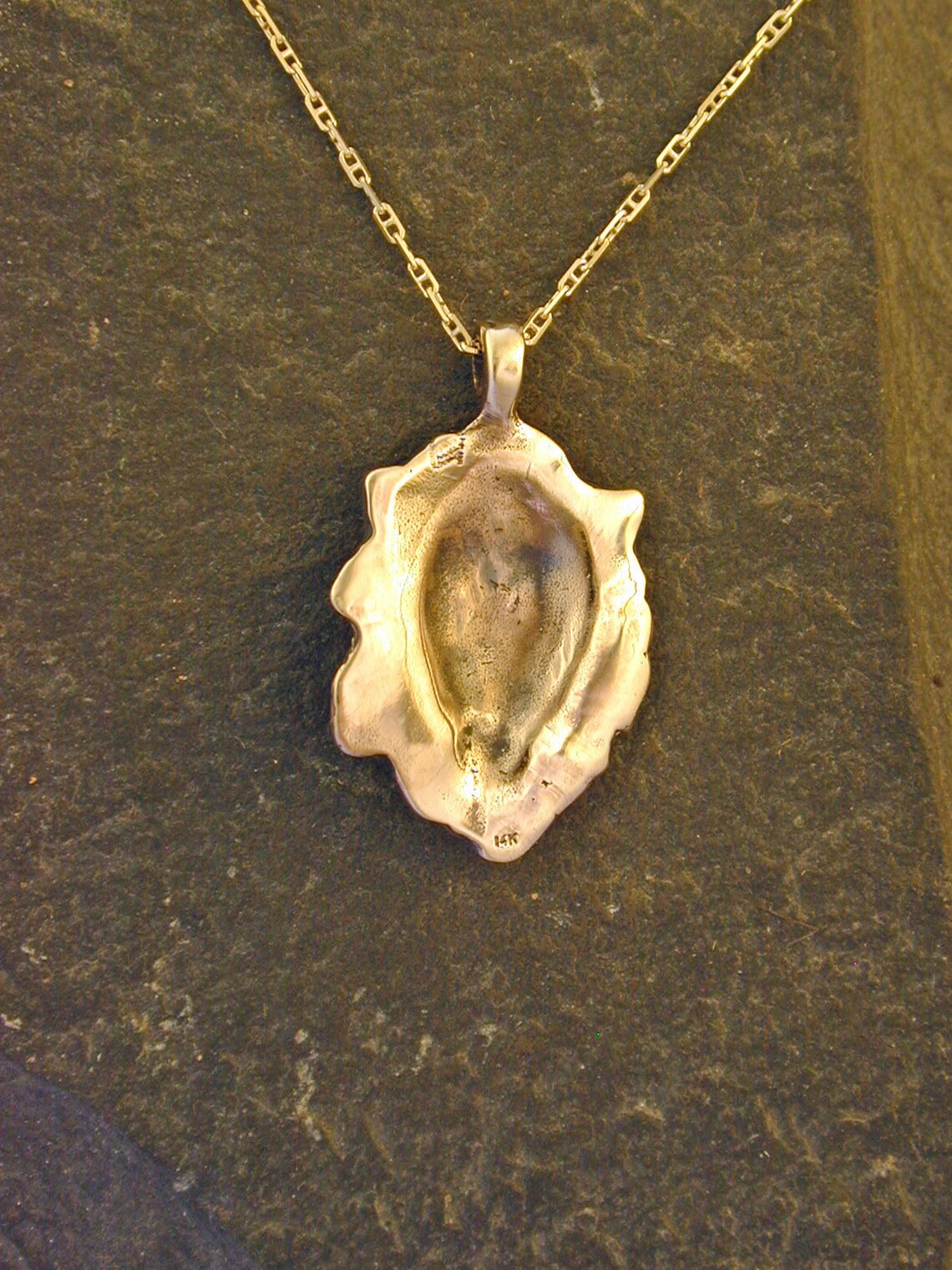 14K Gold Lion Head Pendant on a 14K Gold Chain. - Etsy