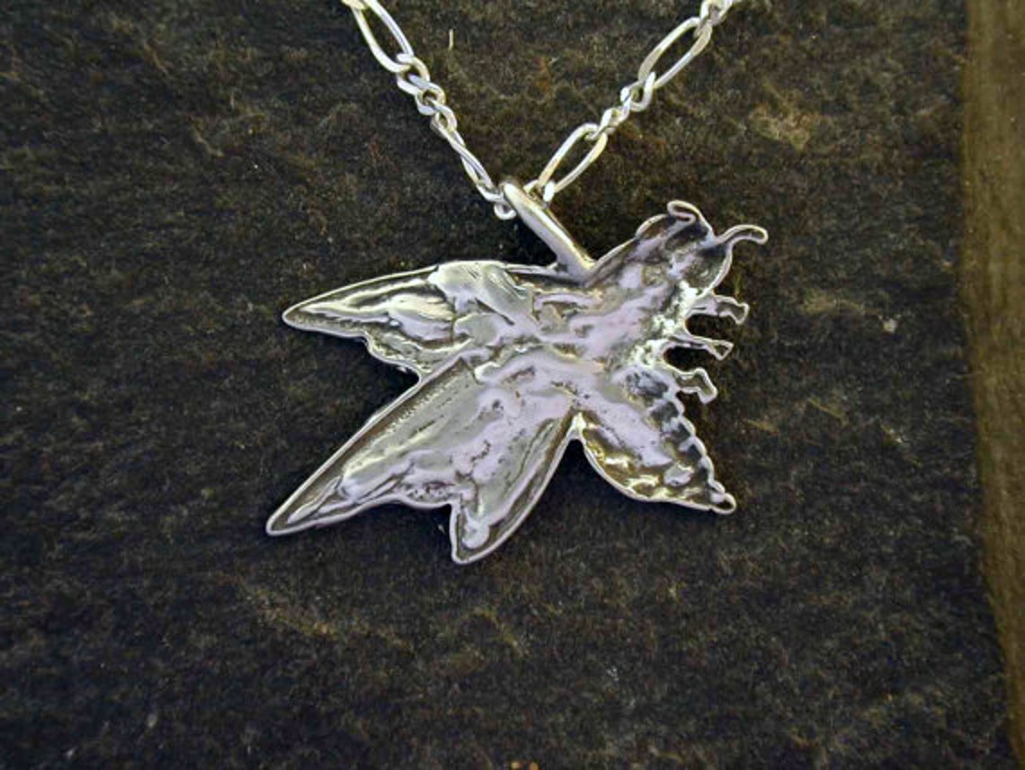 Sterling Silver Bee Pendant on a Sterling Silver Chain | Etsy