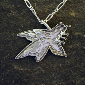 Sterling Silver Bee Pendant on a Sterling Silver Chain - Etsy