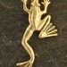 14K Gold Original Frog Pendant on a 14K Gold Chain - Etsy