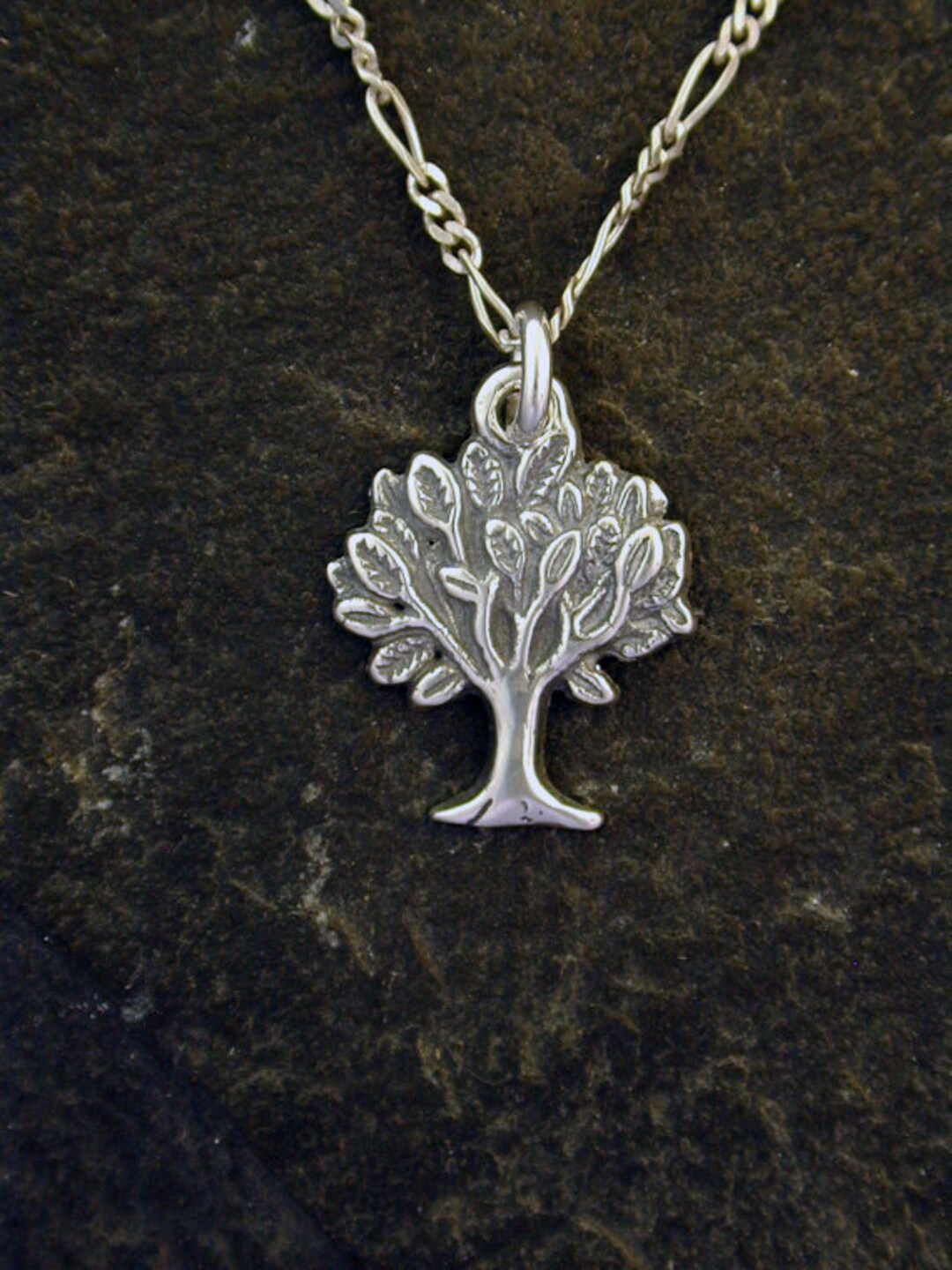 Sterling Silver Tree of Life Pendant on a Sterling Silver Chain - Etsy