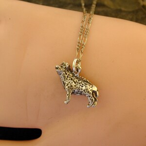 Sterling Silver Original Hyena Pendant on a Sterling Silver Chain - Etsy