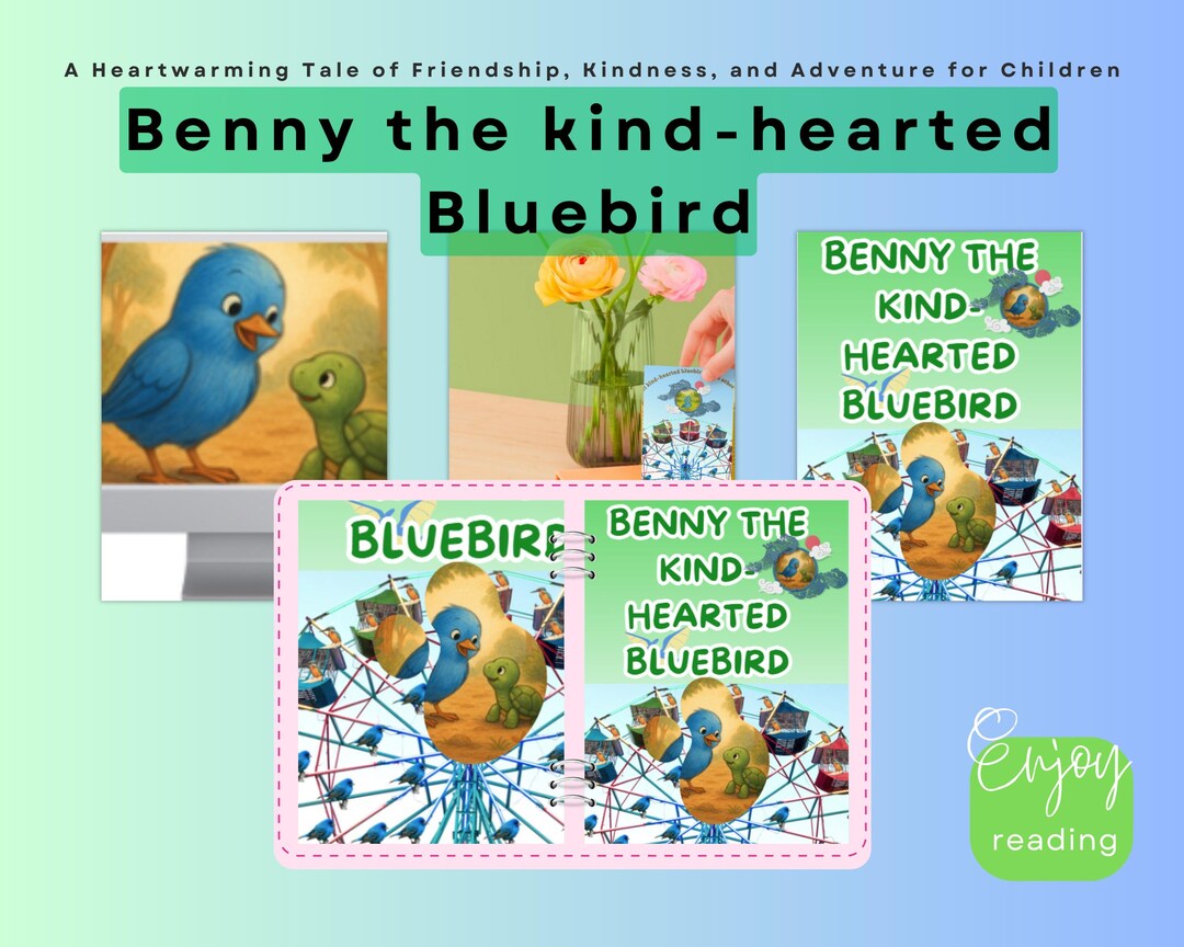 Benny the Bluebird Storybook: Kids' Adventure in Whistlewood Forest ...