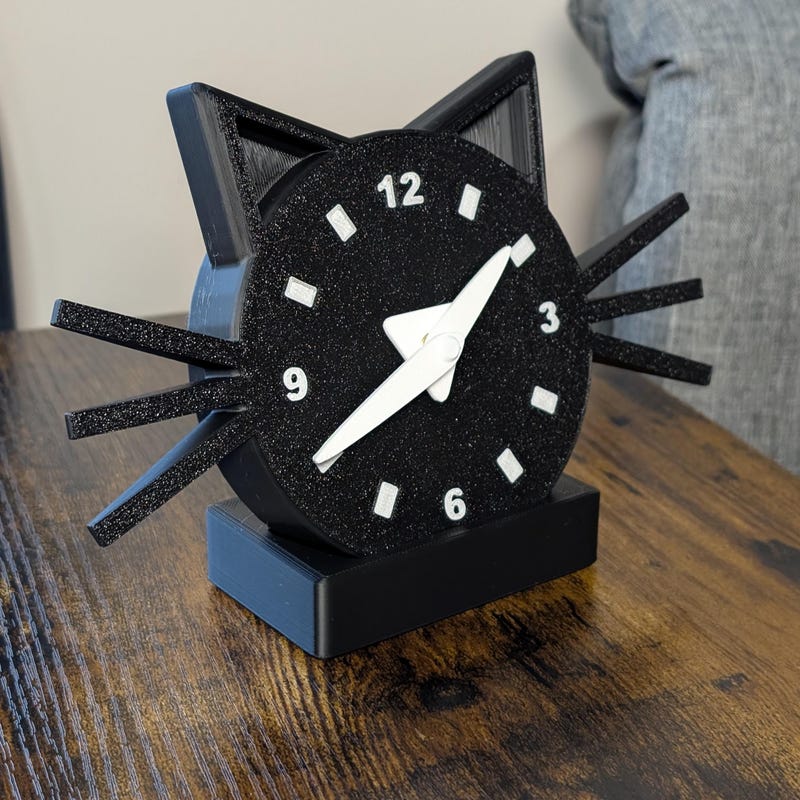 Cat Clock - Etsy