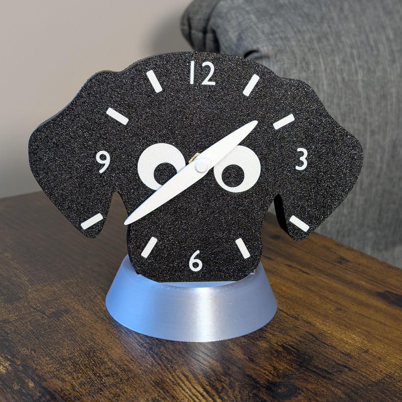 Dog Clock - Etsy