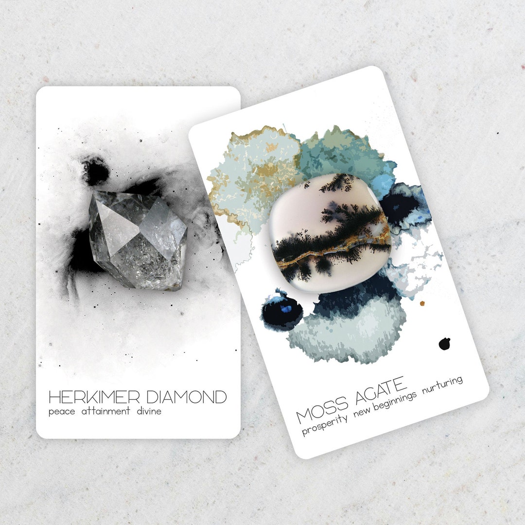 Radiant Crystal Cards 2nd Edition, Crystal Oracle Cards Informational ...