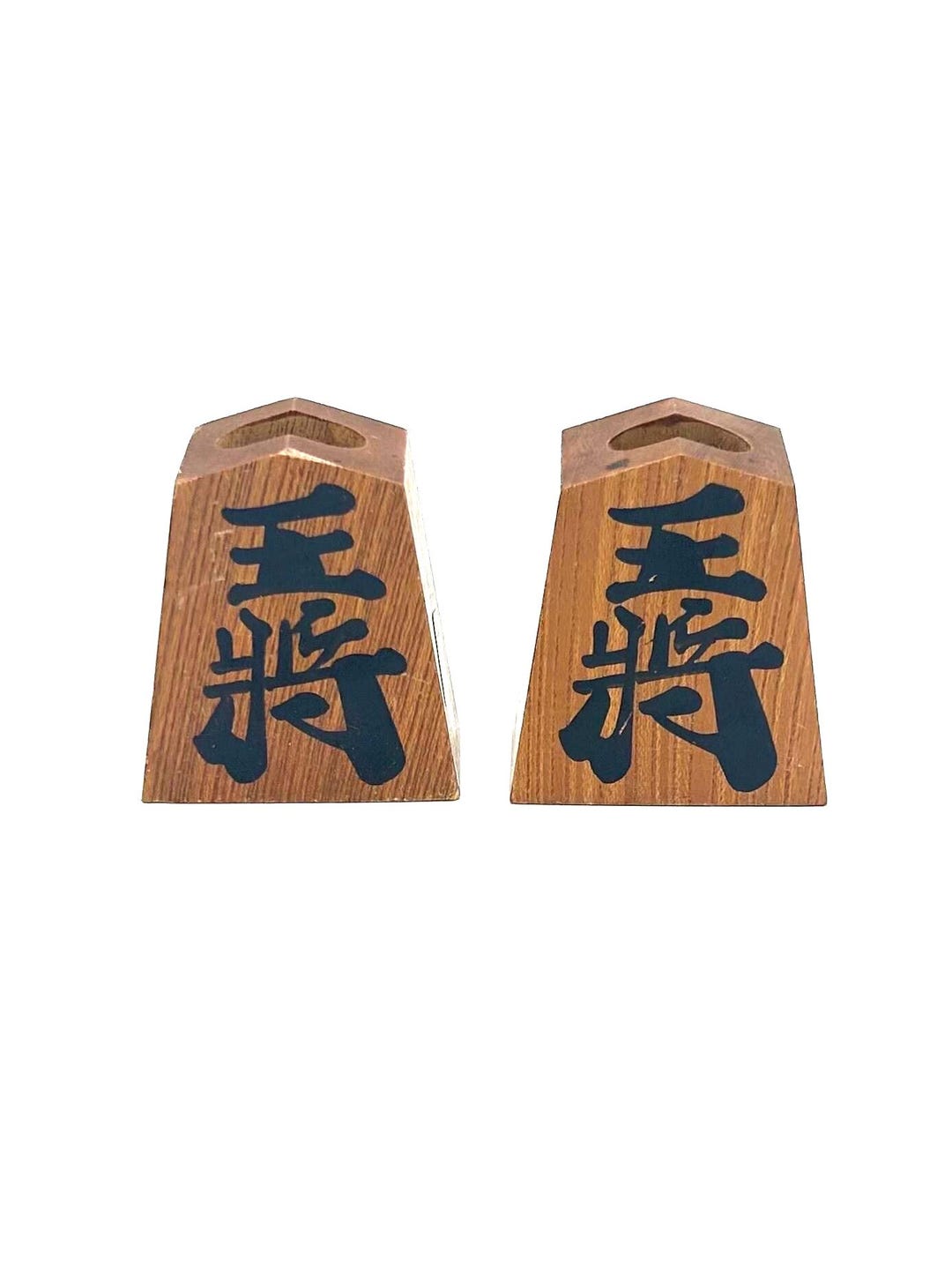Vintage Japanese Shogi King Pieces - Etsy