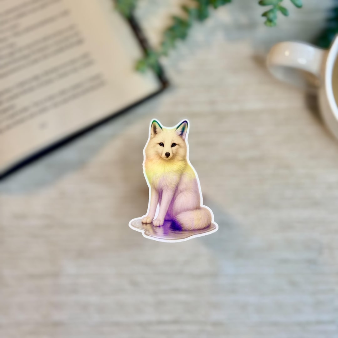 Onyx the Arctic Fox Vinyl Sticker – Inspired by Quicksilver by Callie ...