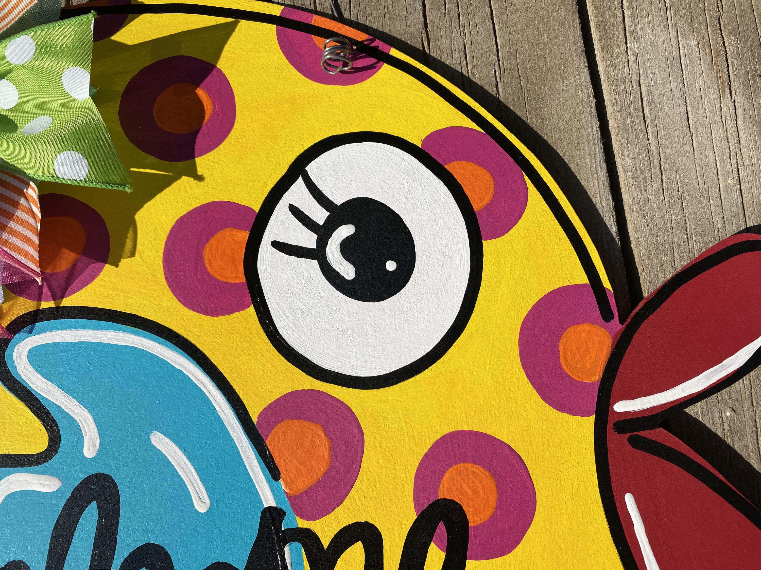 Tropical Fish Door Hanger, Fish Door Hanger, Welcome Door Hanger ...