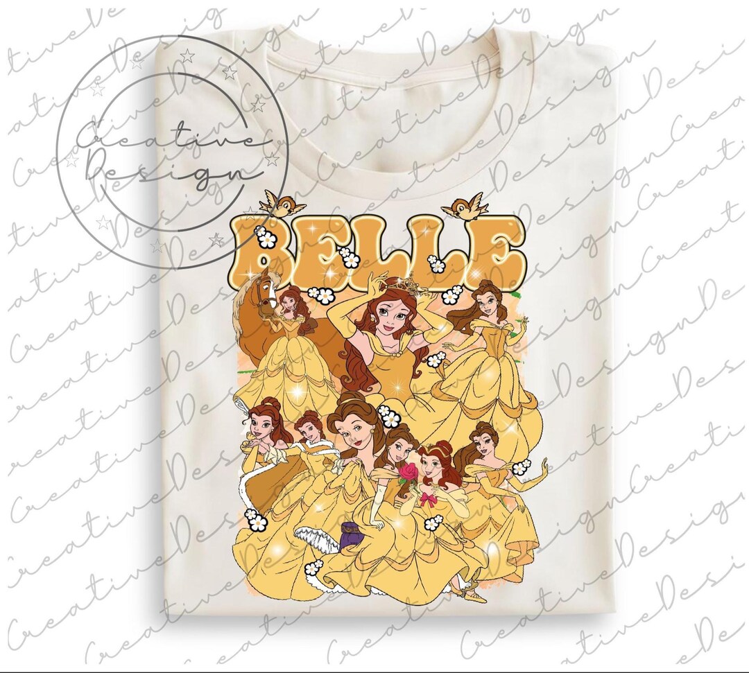 Disney Princess Belle Png, Beauty Princess PNG, Beauty and the Beast ...