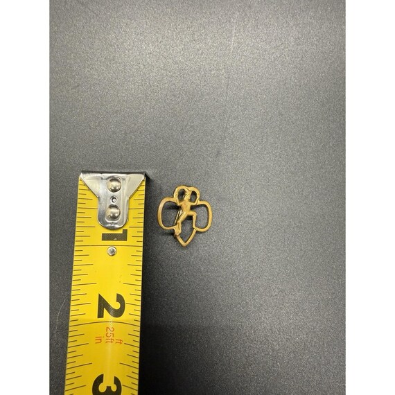 Vintage Brownie Girl Scouts Trefoil Elf Membership Pi… - Gem