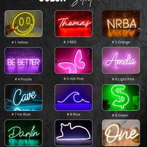 Custom Neon Sign for Home Decor, Neon Signs, LED Neon Light Sign ...