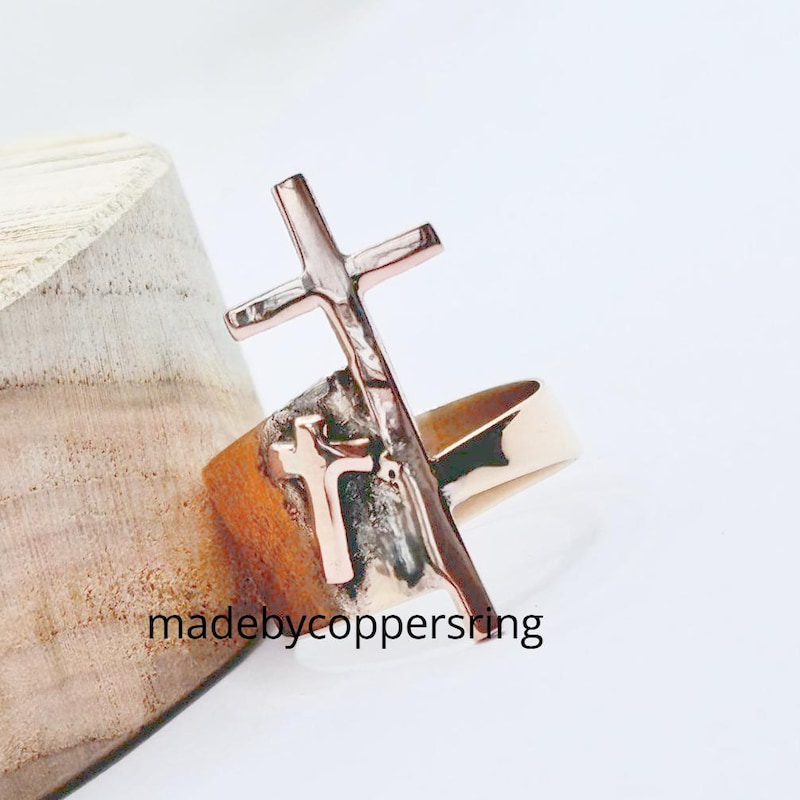 Copper Cross - Etsy