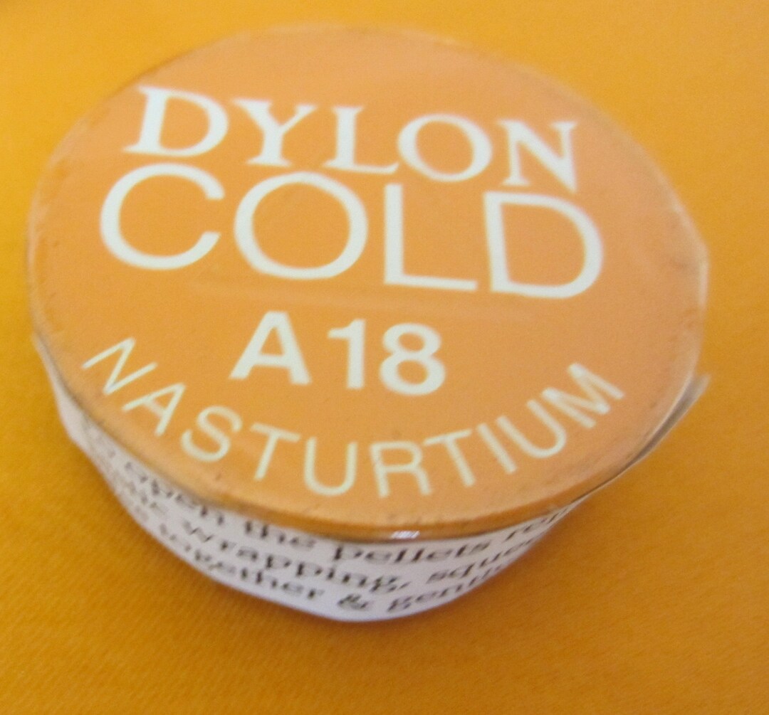 DYLON Cold Water Dye A18 Nasturtium 5gm - Etsy