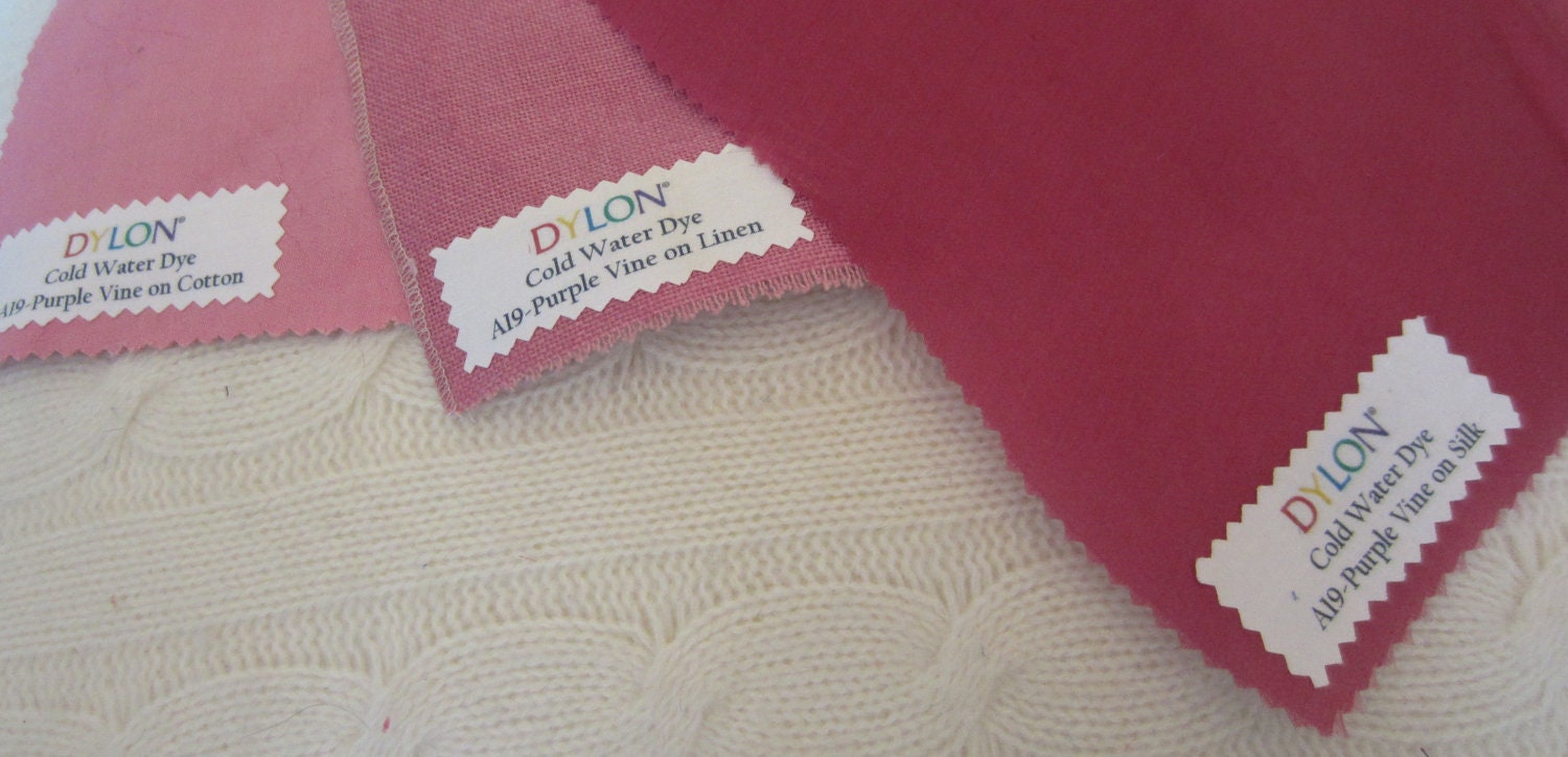 DYLON Cold Water Dye A19-purple Vine 5gm - Etsy