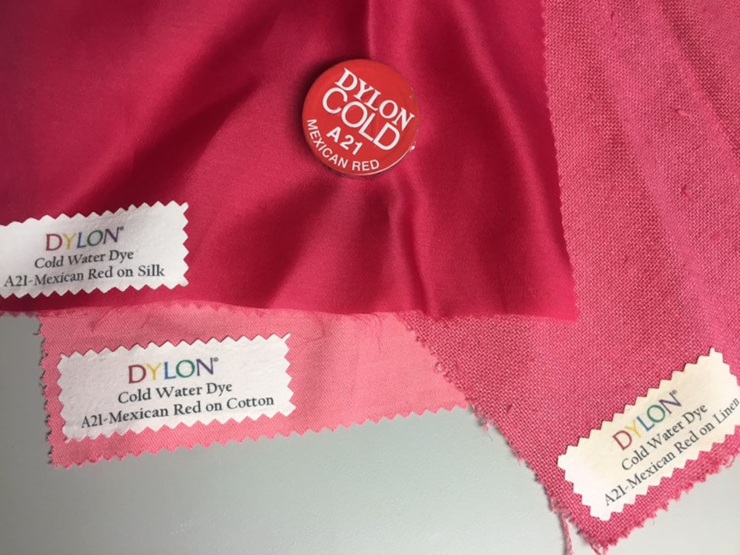 DYLON Cold Water Dye A21 Mexican Red 5gm - Etsy