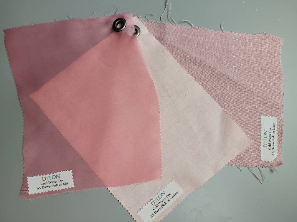 DYLON Cold Water Dye A5-dawn Pink (5gm) - Etsy